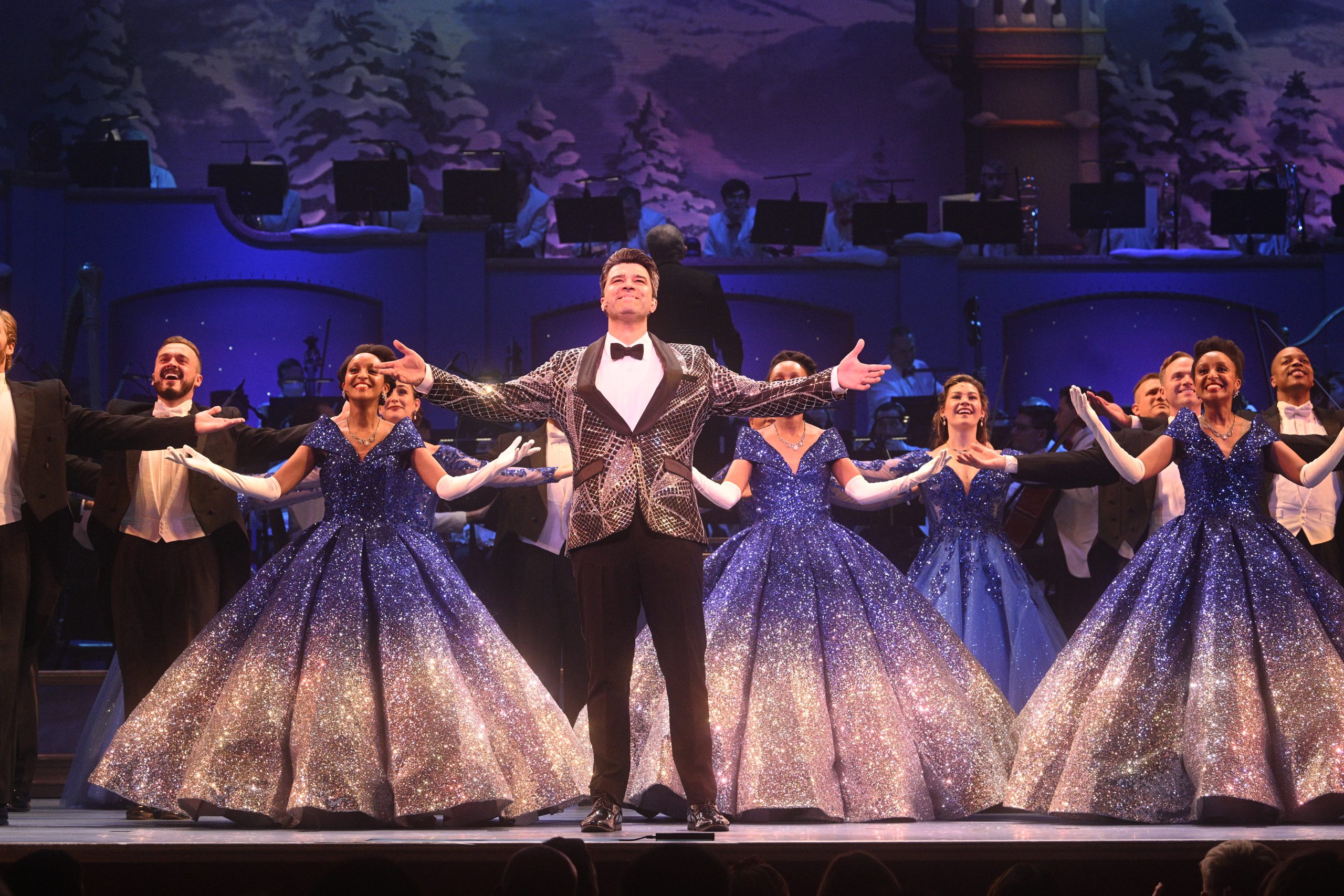 Ben Crawford Displays His Broadway Pedigree As ‘Yuletide’ Host