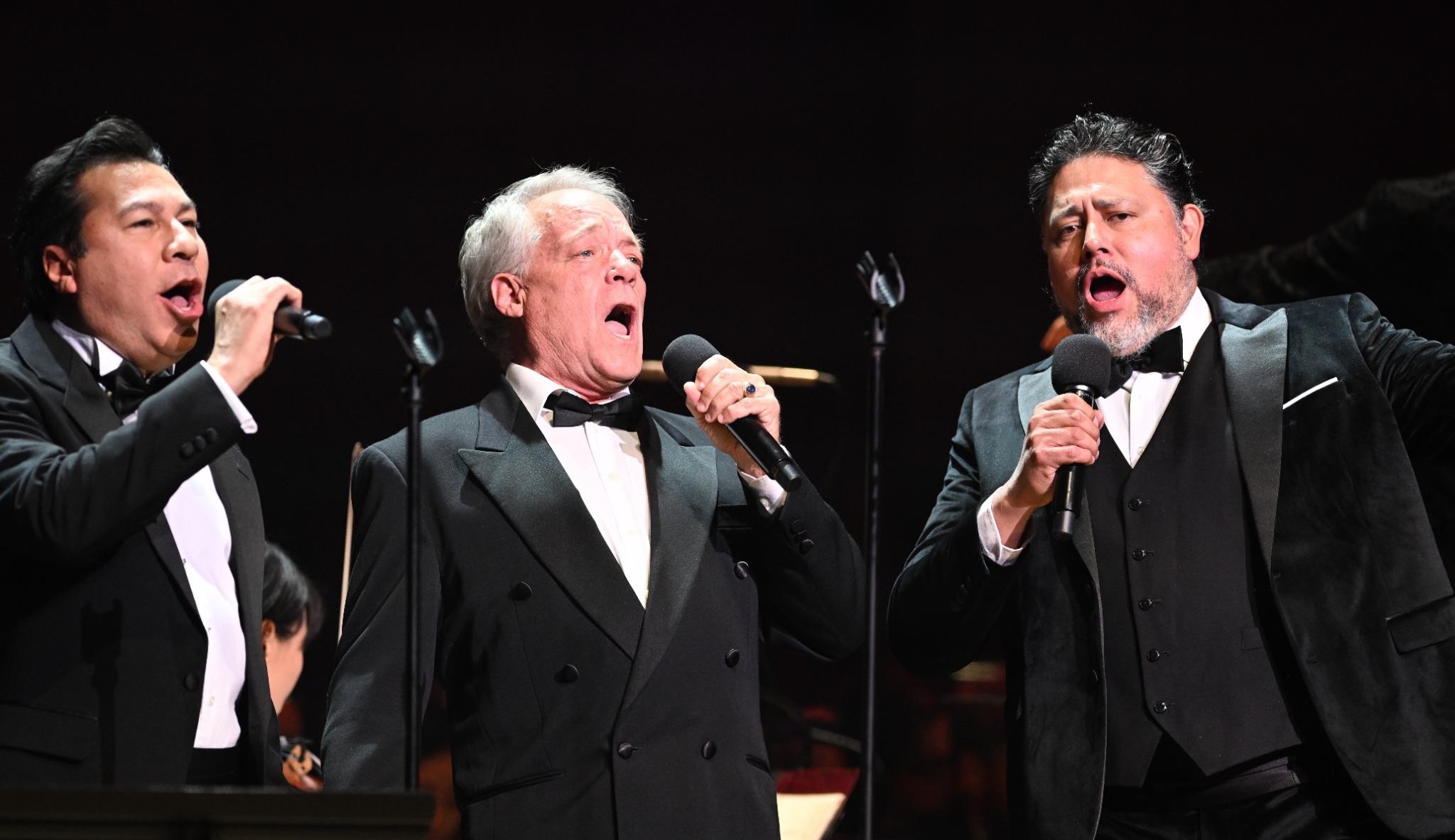 The Three Mexican Tenors & ISO Turn In An Exuberant Performance